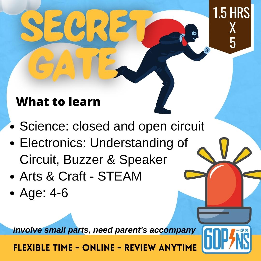 Secret Gate – 60Pins by KTT Business Management Consulting Company Limited